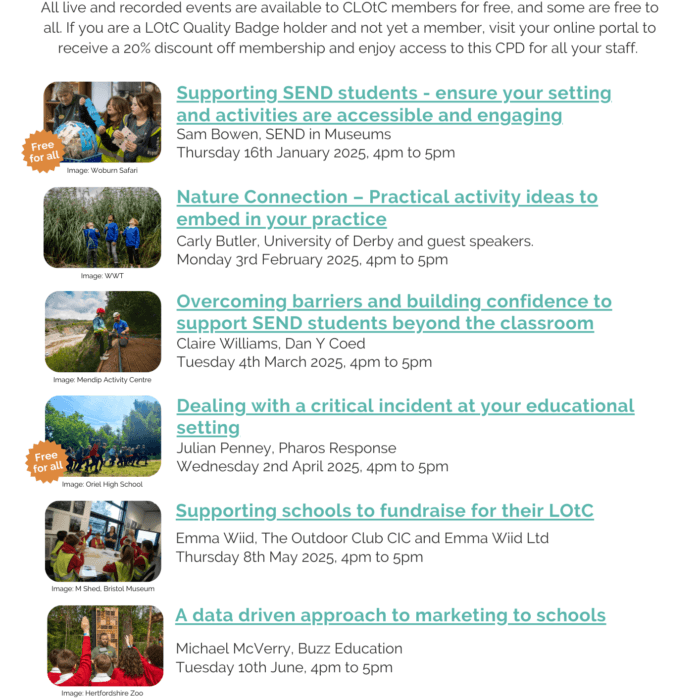 Learning Outside the Classroom - CLOtC - Helping you take your teaching ...