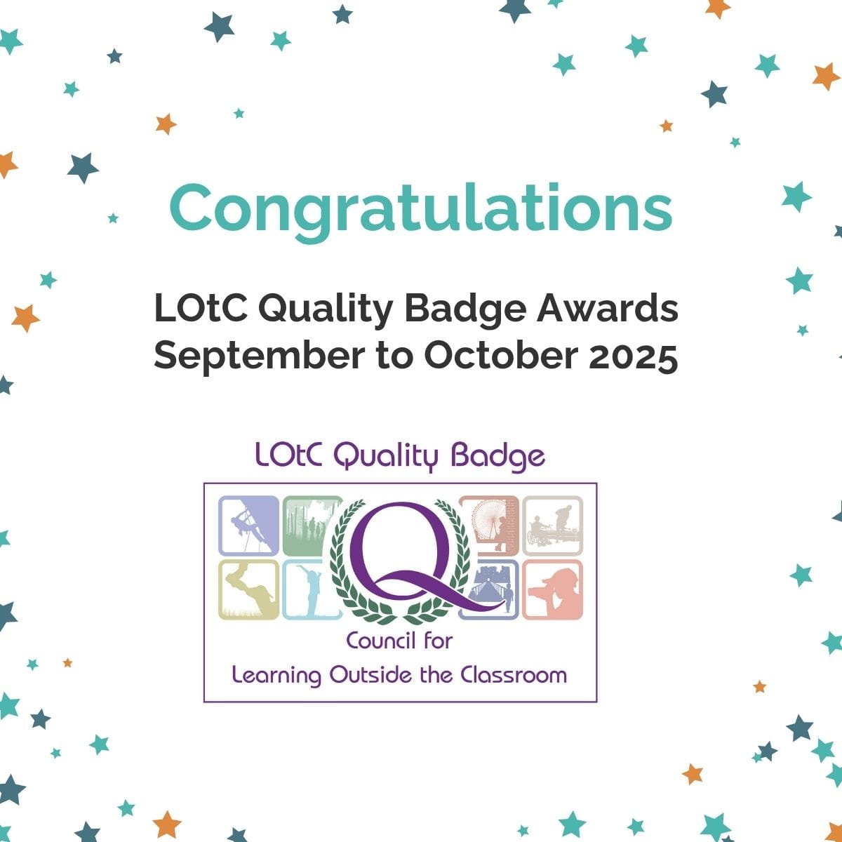LOtC Quality Badge Awards - September to October 2025 - Council for ...